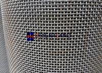 China Square Decorative Woven Wire Mesh Sheets Customized Alkali Resistance for sale