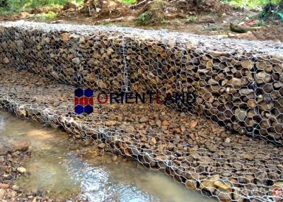 Cina Scatole di pietra galvanizzate dei canestri della parete del gabbione per la costruzione del muro di sostegno in vendita