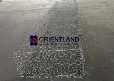Cina Cesti metallici esagonali del gabbione della maglia torti doppio 60×80mm in vendita