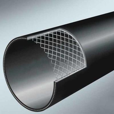 China Steel wire mesh skeleton plastic composite pipe for sale