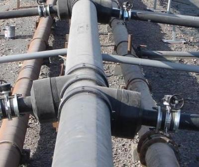 China DN710 Steel wire mesh skeleton (PE) wear resistant composite pipe for sale