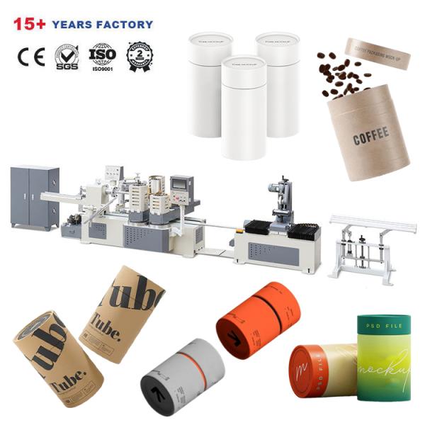Quality Cylinder Box Making Machine Paper Tube Machine Round Gift Box Can Round Paper for sale