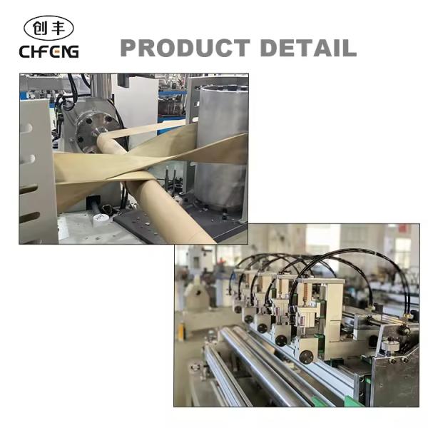 Quality Multi-Layer Eco-Friendly Paper Tube Winding Machine with PLC Control System for for sale