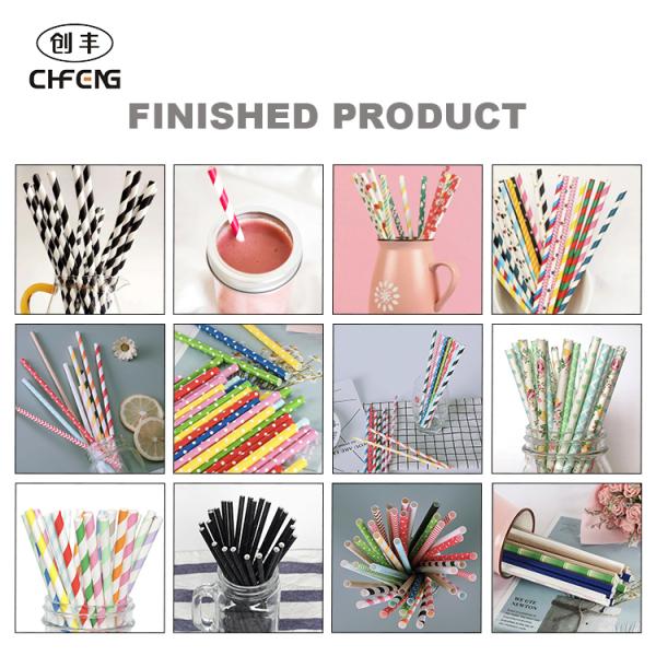 Quality High Speed Latest Model Paper Straw Machine Multi-blades Cutting Paper Drinking for sale