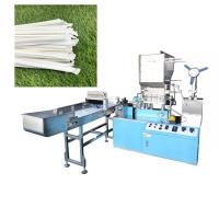 Quality High Speed Multi-cutters Drinking Straw Single Piece Wrapping Automatic Line for sale