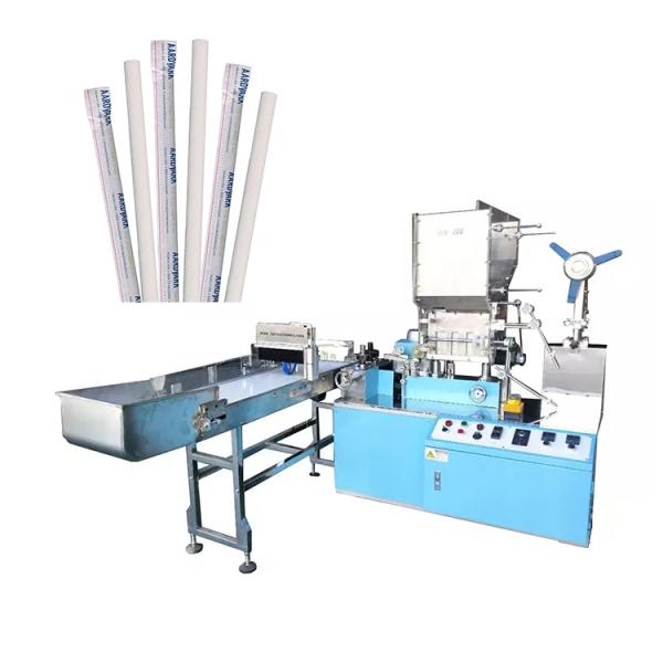 Quality L bar High Speed Straw Packing Machine Single Paper Packing Straw Machine for sale