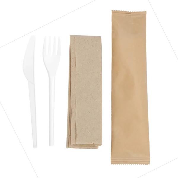 Quality Pillow Type Pack Bag Automatic Spoon Packaging EquipmentFlow Disposable Plastic for sale