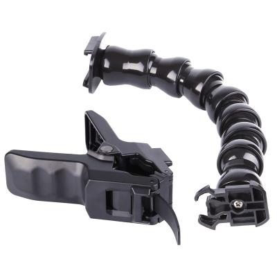 China Adjustable Neck  Camera Jaws Flex Clamp Mount Flexible Tripod For Go Pro Hero 4 3+ 3 2 1 for sale