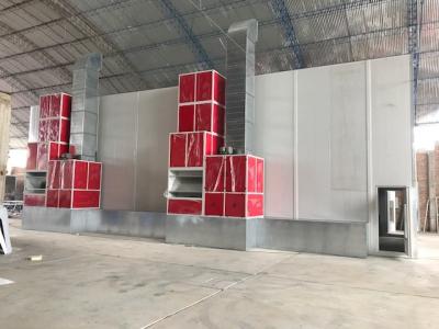 Cina Attrezzature di verniciatura per le attrezzature diesel della pittura di calore della stanza della pittura del bus di Yutong in vendita