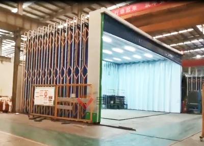 China Construction Machinery Paint Booth For Sumitomo Factory Projects for sale