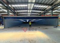 China Customized Retractable Mobile Telescopic Paint Spray Booth 25000x7500x7200mm for sale