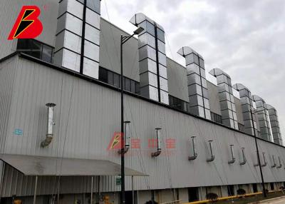 China Side Exhaust Steel 10 Micron Paint Powder Booth for sale