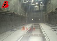 China Large Train Polishing Sandblasting Room 15000×8000×6000mm with 10-Ton Capacity and 69kW Power for sale