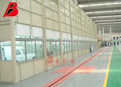 China BZB TUV Car Painting Line With Clean Room for sale