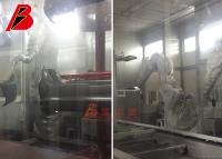 China Automatic Plastic Component Painting Line for Car Robot System 150 Degree Oven Custom Size for sale