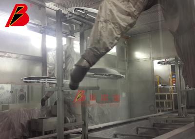 China Auto het Systeem van Metaalhood paint room with robot het Schilderen Productielijn het Schilderen Materiaal Te koop
