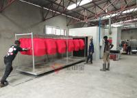 China Industrial Automatic Powder Coating Lines with Conveyor Chain Systems and High-Temp 200°C Ovens for Manufacturing for sale