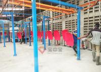 China Industrial Automatic Powder Coating Lines with Conveyor Chain Systems and High-Temp 200°C Ovens for Manufacturing for sale