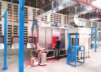 China Industrial Automatic Powder Coating Lines with Conveyor Chain Systems and High-Temp 200°C Ovens for Manufacturing for sale
