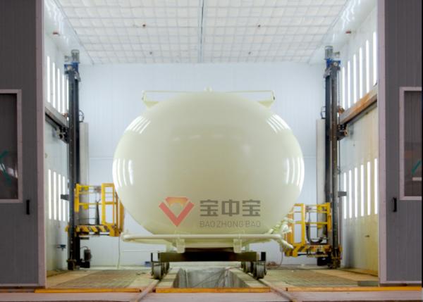 Linea di produzione della verniciatura a spruzzo del missile attrezzature militari della pittura di serie