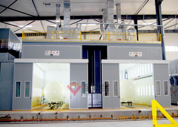 Linea di produzione della verniciatura a spruzzo del missile attrezzature militari della pittura di serie