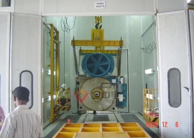 China Heavy Machinery Spray Booth Hanging Transport Industry Painting Booth Project for sale