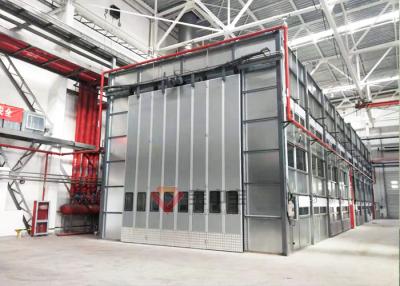 China Large Industrial Paint Booths With Man-Lift Painting Room For Heavy Machinery Coating for sale