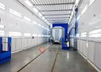 China Custom Train Paint Booth with 3D Lifting Platform - Industrial Railway Equipment Painting Solution with Drive-Through Design for sale