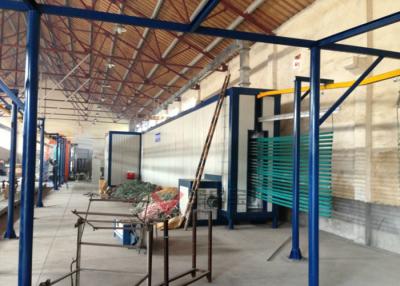 China Aluminium Profile Power Coating Production Line Automatic Paint System Room for sale