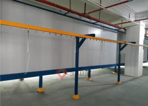 Progetto per la linea di rivestimento d'attaccatura della polvere di trasporto nella fabbrica del metallo