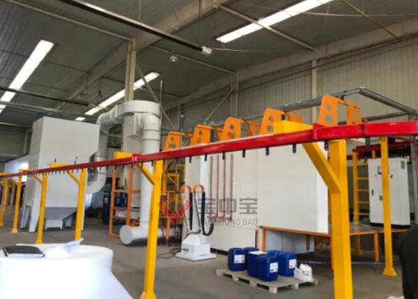 Progetto per la linea di rivestimento d'attaccatura della polvere di trasporto nella fabbrica del metallo