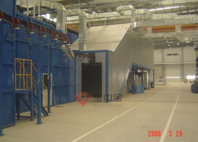 China Drive Throught Baking Oven In Heavy Machinery Painting Line for sale