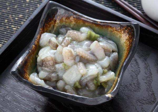 Quality Crispy Spicy Japanese Seasoned Food Wasabi Octopus Frozen Ready To Eat Izakaya Appetizer for sale