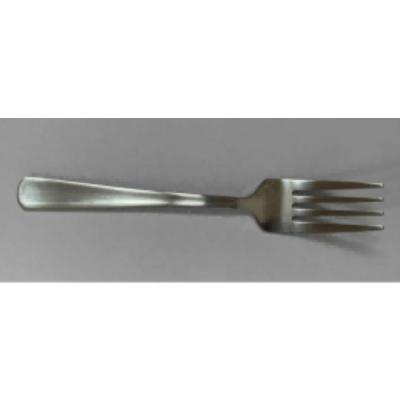 China Food Grade 304 Stainless Flatware High Volume Dinner Fork Commercial D-Fork Utensil for sale