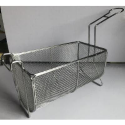 China Half-Trailer FRYING BASKET, Professional COOKING BAKING TOOLS Large Capacity Fryer Net for sale