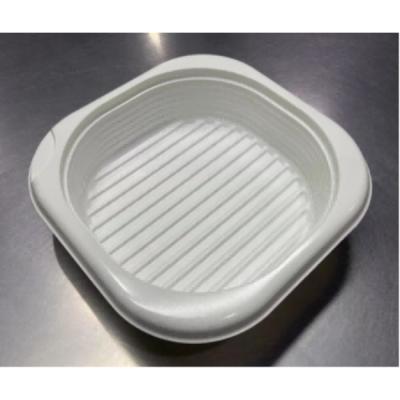 China PP Large20 *20 cm Disposable Food Packaging Square Single Compartment Takeout Box, Low MOQ for sale