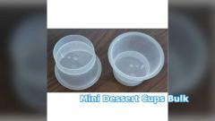 Mini Dessert Cups Bulk Hot Cold Safe