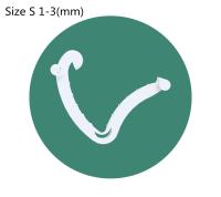China Single Polymer Non Absorbable Surgical Ligating Clips NLC-OS for sale