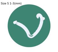 China Single Polymer Non Absorbable Surgical Ligating Clips NLC-OS for sale