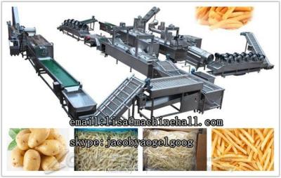 China Commercial Frozen French Fries Production Line|French Fries Making Machine Manufacturer for sale
