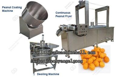 China Coated Peanut Frying Machine Line|Peanut Coating Machine Manufacturer for sale