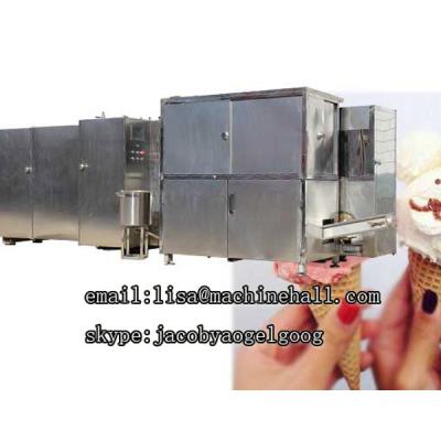 China Industrial Crispy Ice Cream Cone Production Line|Waffle Cone Baker Machine For Sale for sale