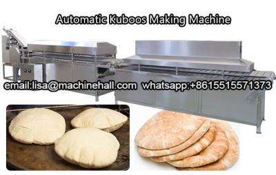 China Automatic Arabian Kuboos Making Machine Company|Stainless Steel Pita Bread Production Line for sale