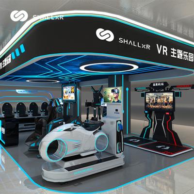 Cina Indoor Metal Game Zone Arcade Games 360 Vision 9d Vr Simulator Vr Theme Park in vendita