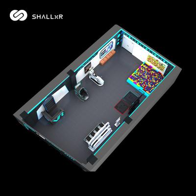 Cina Metal One Stop Solution Virtual Reality Experience Hall Zone Design Vr Theme Park For Amusement Entertainment in vendita