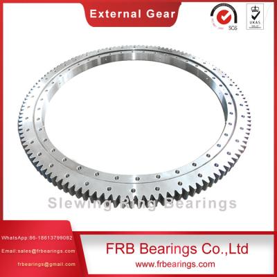 China 021.40.1250.03 Double row ball slew bearing machine bearing ring gear profile slewing bearing double axial slewing rings for sale