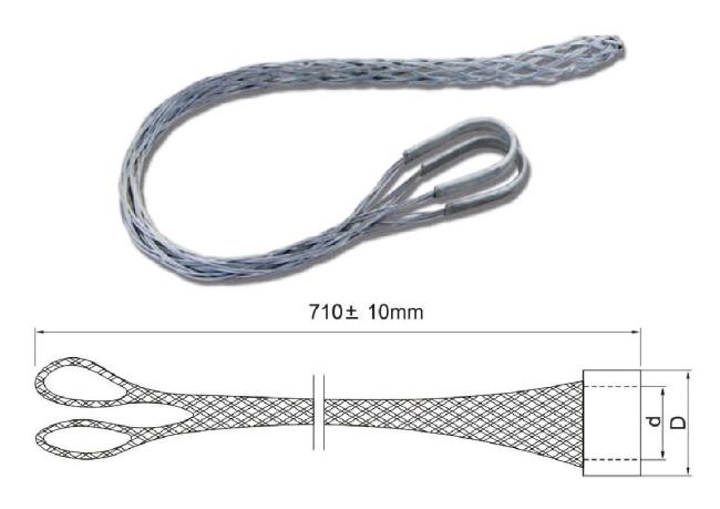 Mesh cable grip