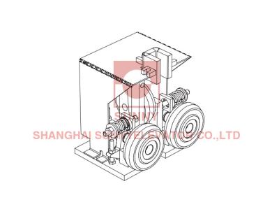 중국 10m/S 매체 고속도 리프트를 위한 승강기 롤러 가이드체들 신발 판매용