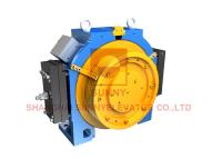 China Elevator Gearless Traction Machine With Microcomputer Frequency Control for sale