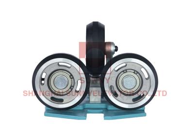 중국 엘리베이터부를 위한 10 / 16 밀리미터 레일폭 세미 탄성 롤러 안내슈 판매용